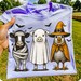 Spooky Farm Animals Halloween PNG: Ghost Pig, Witch Chicken, Mummy Cow ...