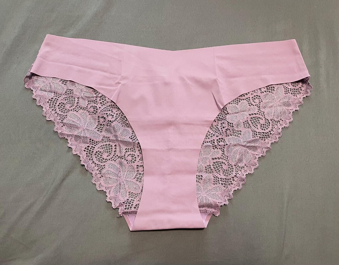 Sexy Purple Cheeky Lace Back Bikini Panty - Etsy