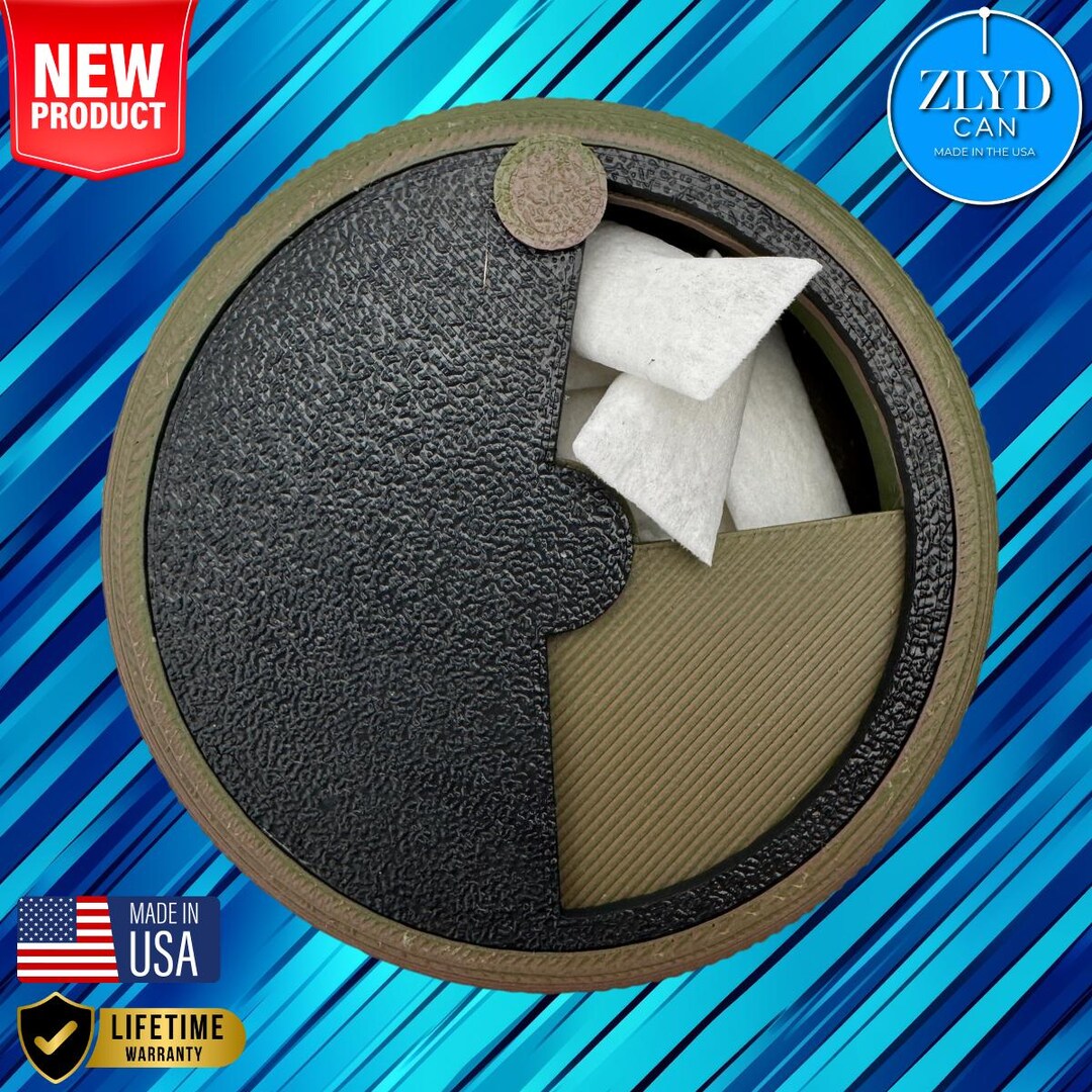 Nicotine/tobacco/snuff Easy Access Zyn Can! Zyn Storage Never Been so ...