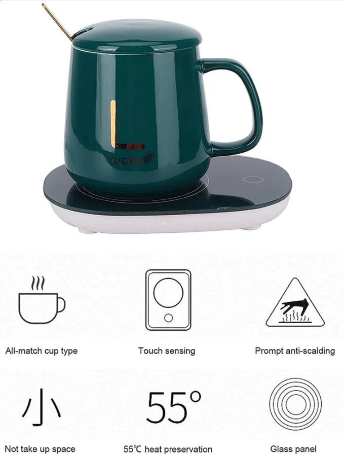 Ceramic Smart Mug Temperature Control Self Heating - Etsy