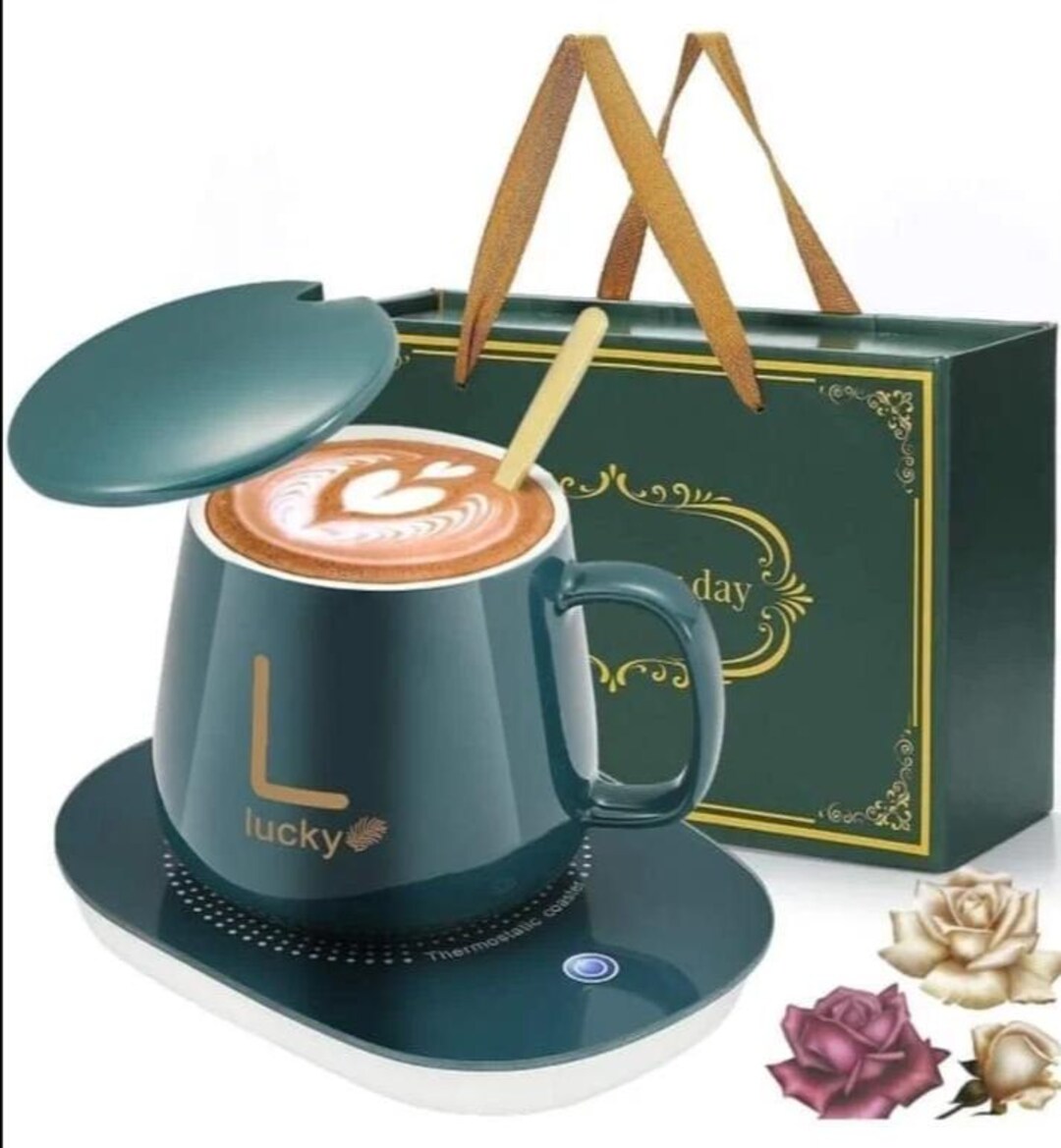 Ceramic Smart Mug Temperature Control Self Heating - Etsy