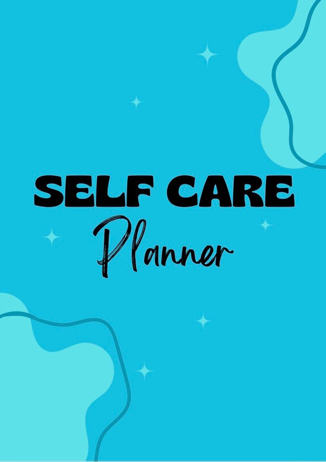 Self Care Planner for Him, Blue - Etsy