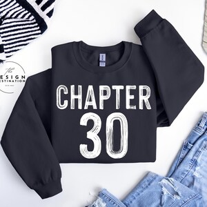 Chapter 30 || Digital File for Sublimation, DTF, Screen Print, Vinyl ...