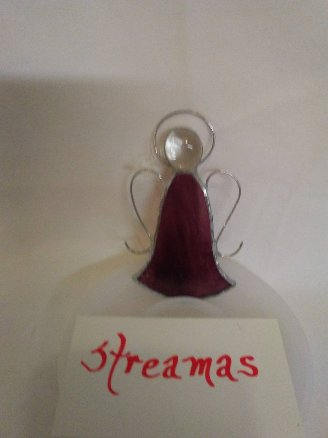 Stained Glass Angel Suncatcher or Christmas Ornament - Etsy