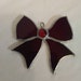 Stained Glass Bow Christmas Ornament or Suncatcher - Etsy