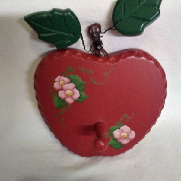 Hand Painted Wooden Apples - Etsy