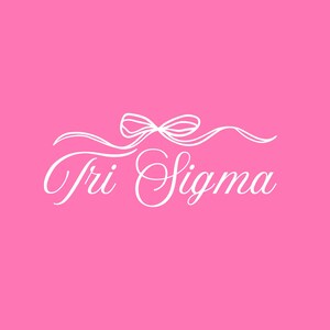 Sigma Sigma Sigma Sorority Bow SVG File - Etsy