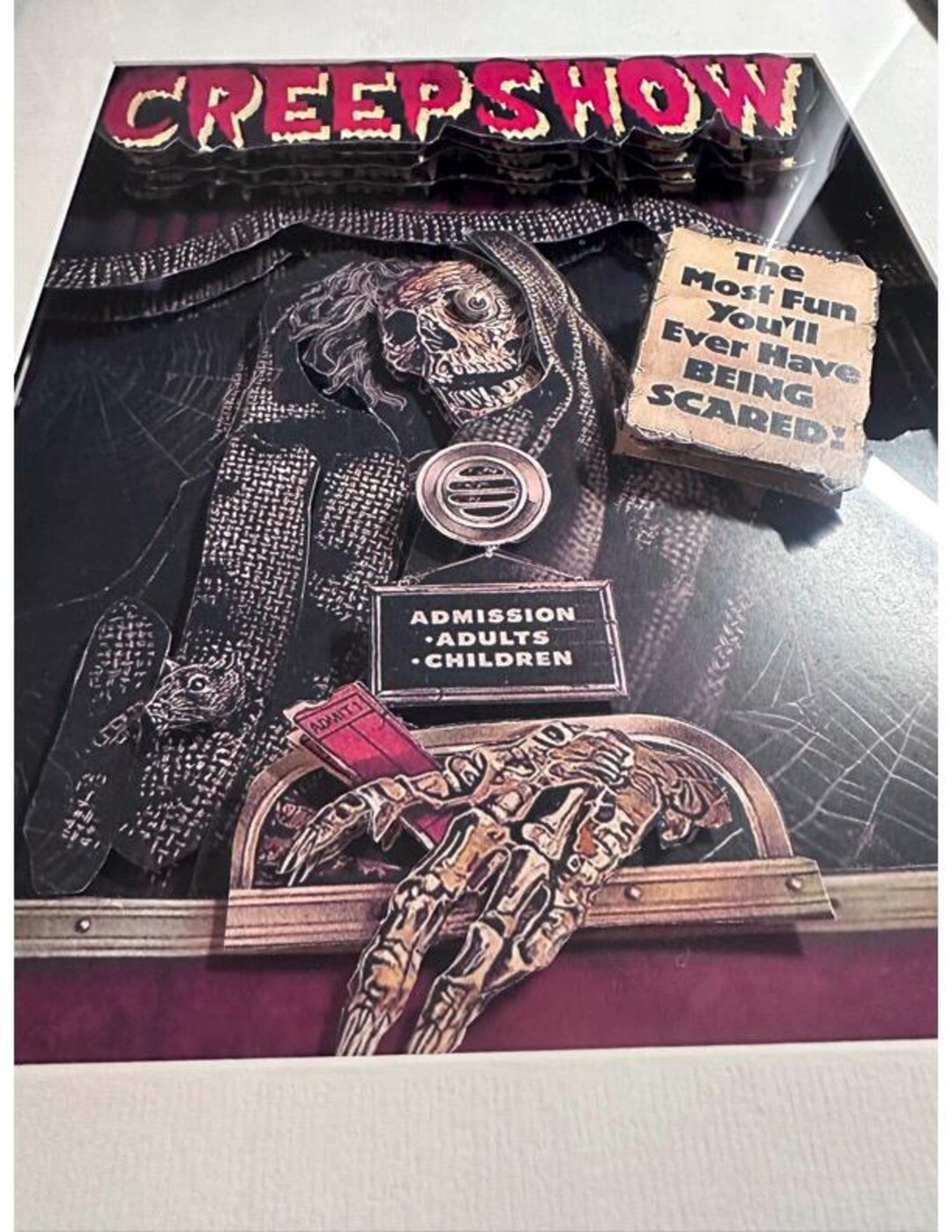 Custom One of a Kind Creepshow 80s Horror Diorama 3D Display Garbage ...