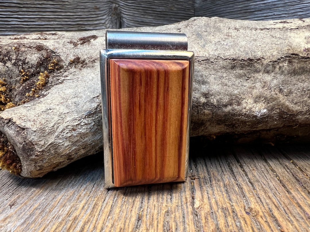 Wooden Money Clip: King Wood - Etsy
