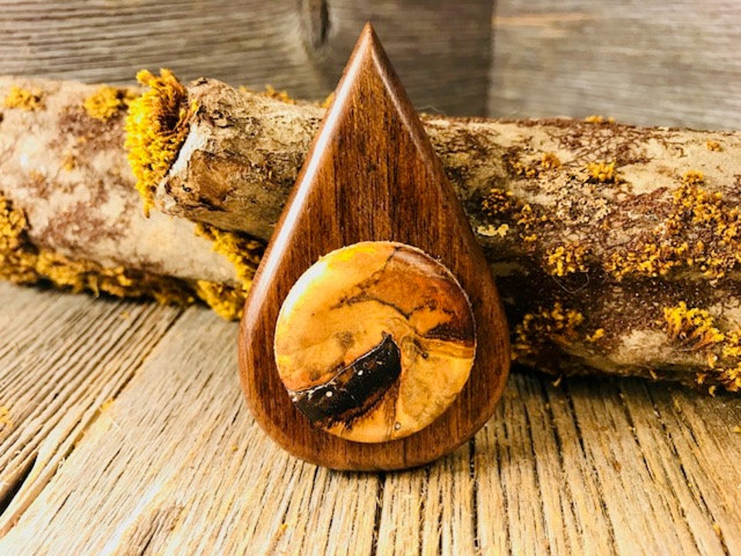 Wood, Wooden Pendant/ Necklace - Etsy