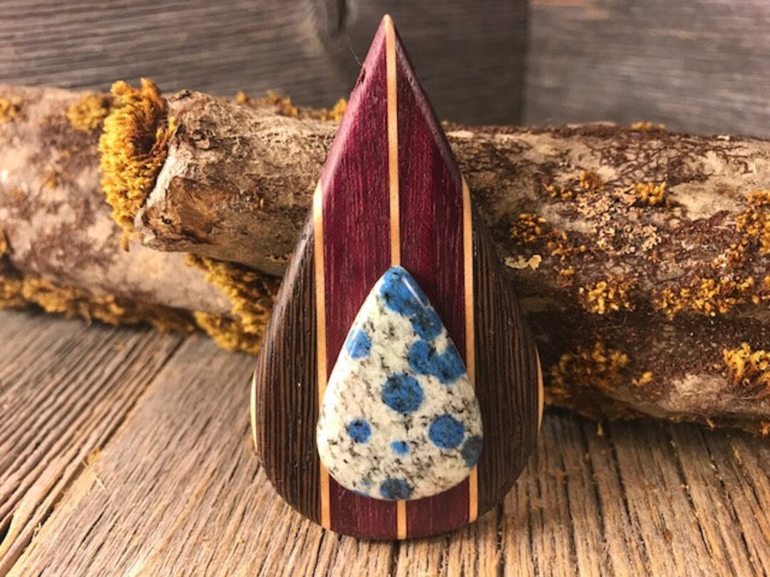 Wood, Wooden Pendant Necklace - Etsy