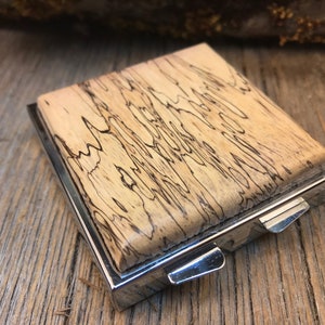 Wood/wooden Pill Box/ Keepsake Container/ Make up Container: | Etsy