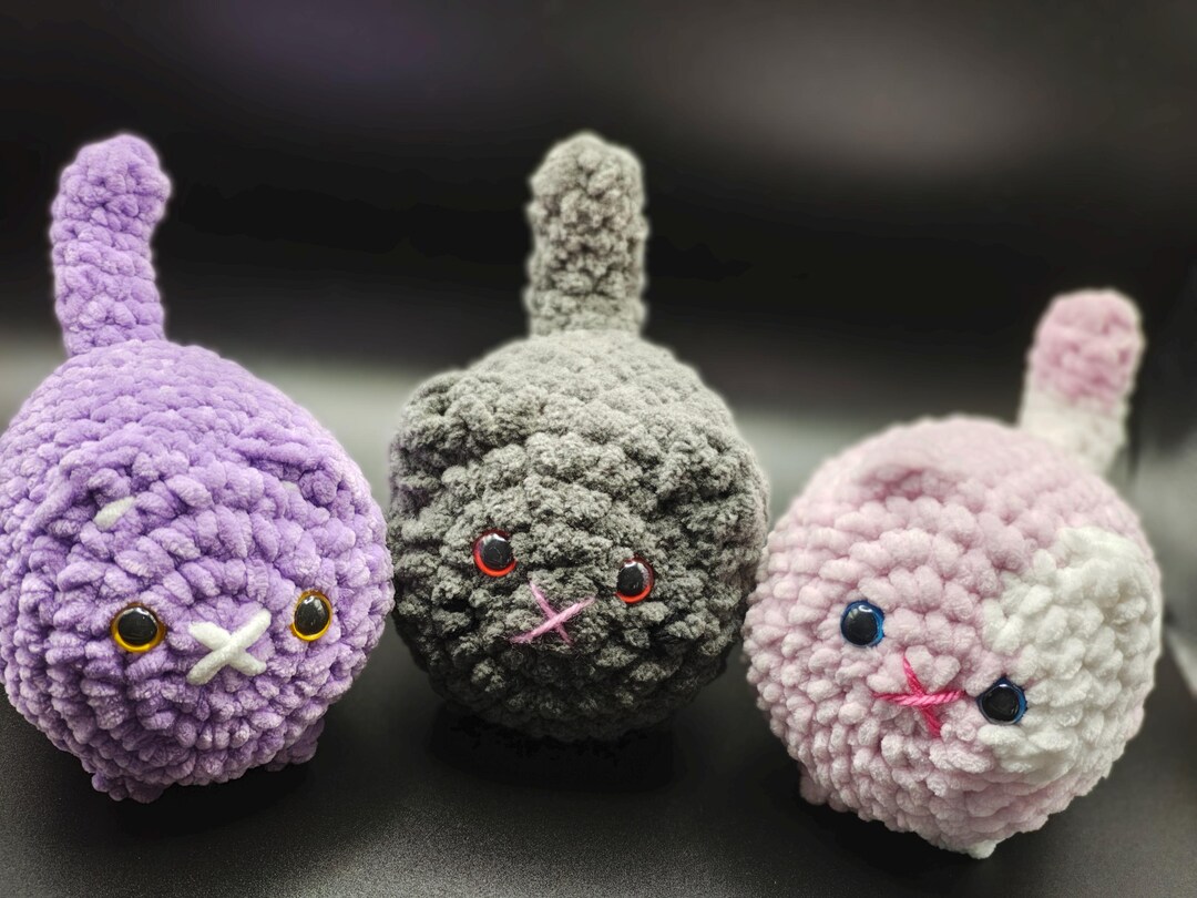 Chunky Plush Loaf Cat - Choose Your Color - Etsy