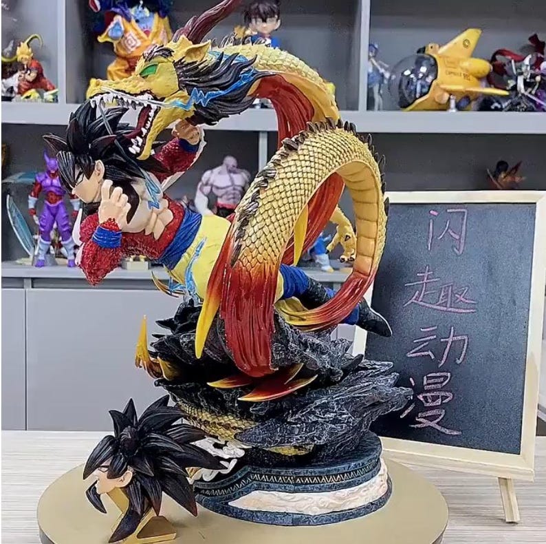 Legendary Super Saiyan 4 Goku Dragon Form – Dragon Ball GT - Etsy