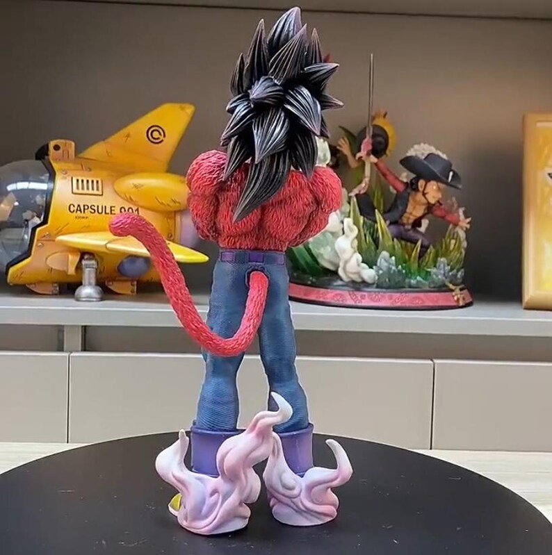 Super Saiyan 4 Vegeta Figure - Dragon Ball GT - Etsy Australia