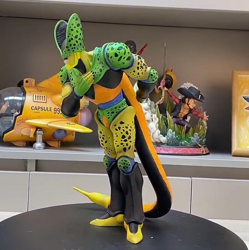 Perfect Cell Figure | Dragon Ball Z Collectible - Etsy