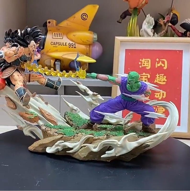 Piccolo Vs Raditz Epic Battle Diorama | Dragon Ball Z Collectible ...