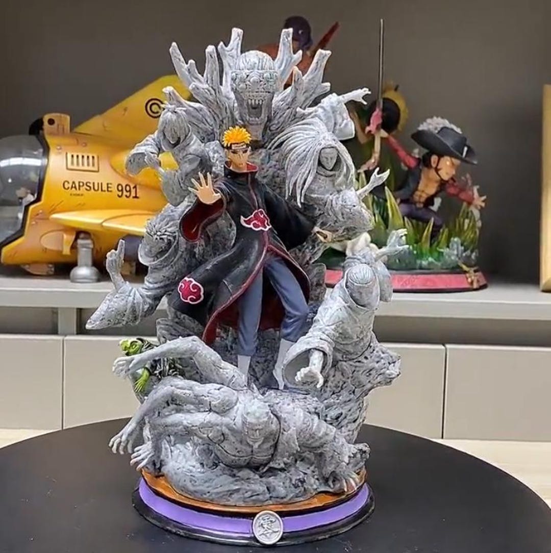 Pain & Gedo Statue - Naruto Shippuden - Etsy