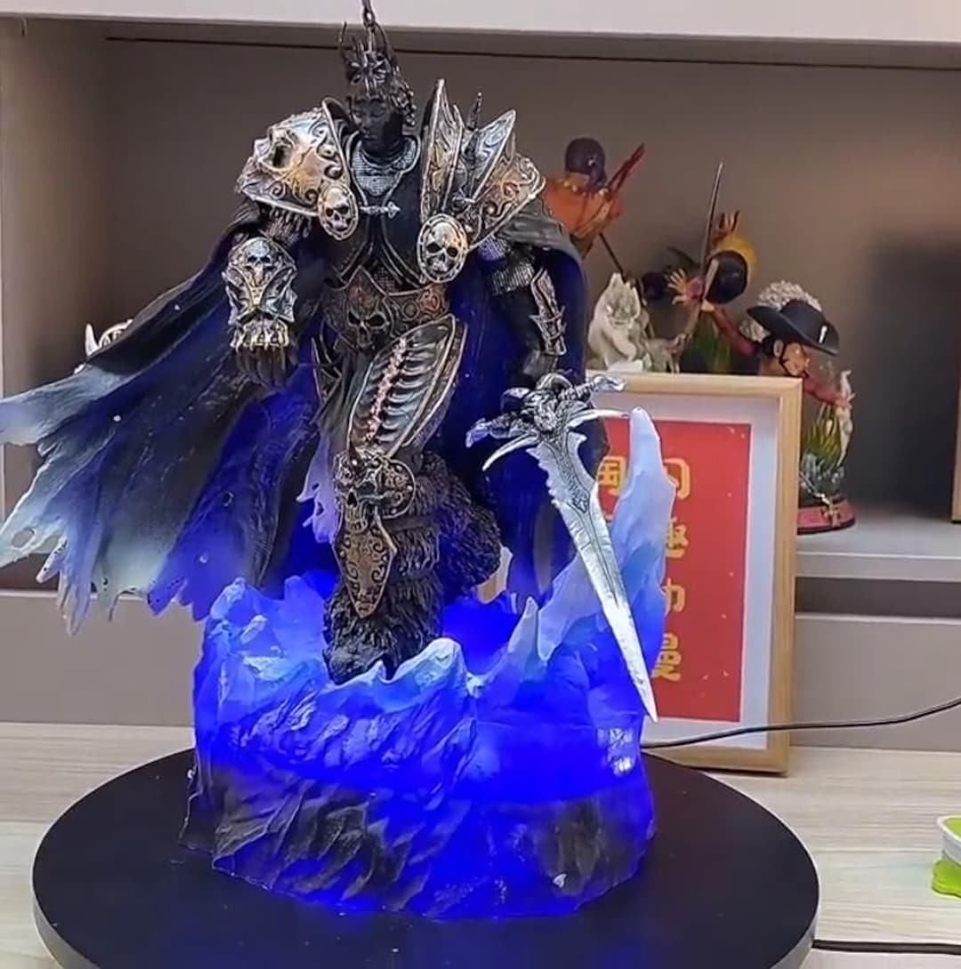 Lich King Action Figure - World of Warcraft - Etsy