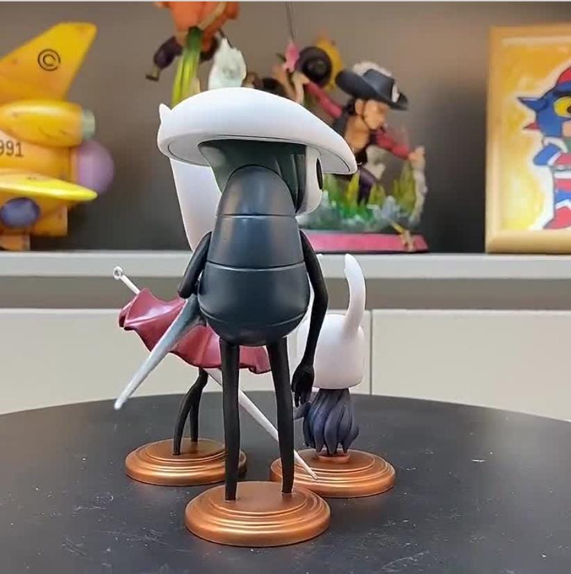 Hollow Knight Trio Figure Set | Knight, Hornet & Nailmaster - Etsy