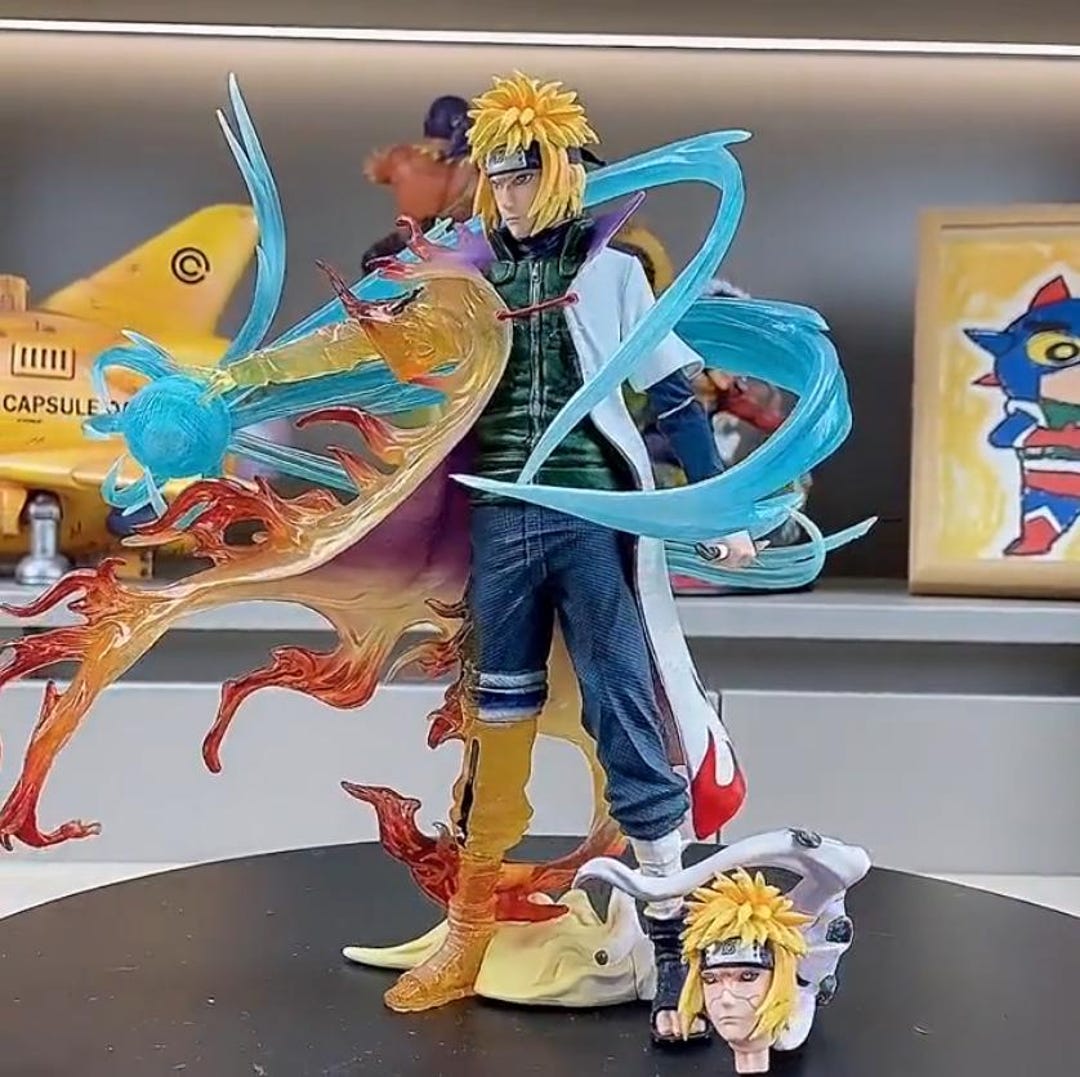 Minato Namikaze Action Figure - Naruto Shippuden - Etsy