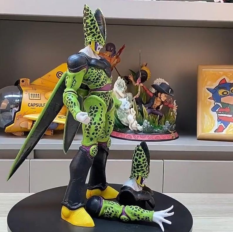 Perfect Cell Action Figure - Dragon Ball Z - Etsy