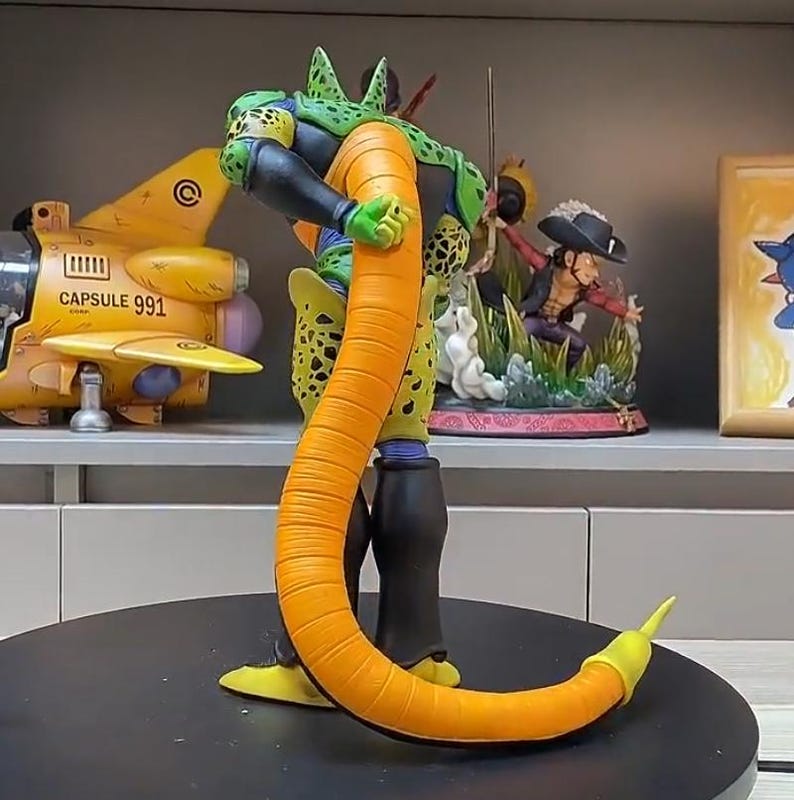 Perfect Cell Figure | Dragon Ball Z Collectible - Etsy