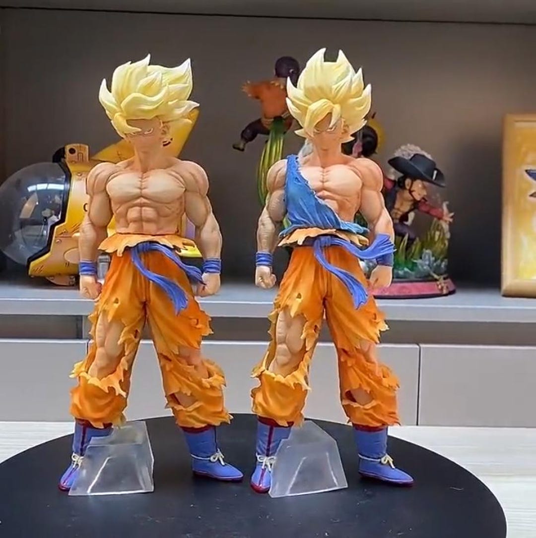 Super Saiyan Goku – Battle-damaged Warrior Set - Etsy