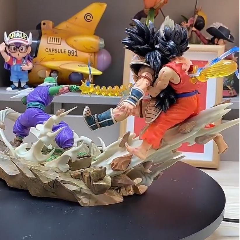 Piccolo Vs Raditz Epic Battle Diorama | Dragon Ball Z Collectible ...
