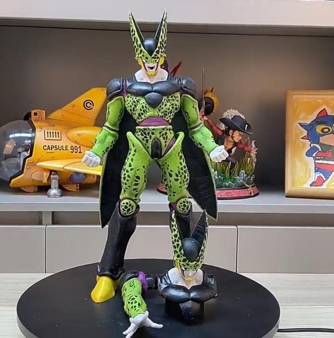 Perfect Cell Action Figure - Dragon Ball Z - Etsy