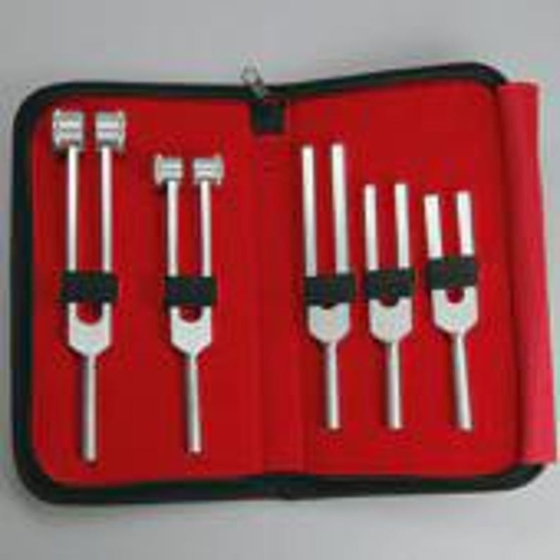 Tuning Fork 5 Set-128hz,256hz,512hz,1024hz, 2048hz for Healing ...