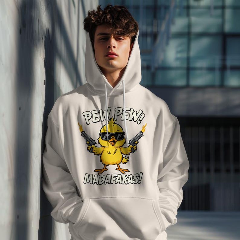 Pew Pew Madafakas Duck PNG, Funny Duck With Guns, Meme T-shirt Design ...