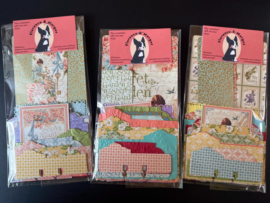 Graphic 45 Secret Garden Memorydex Double-sided Cards Kit, Rolodex ...