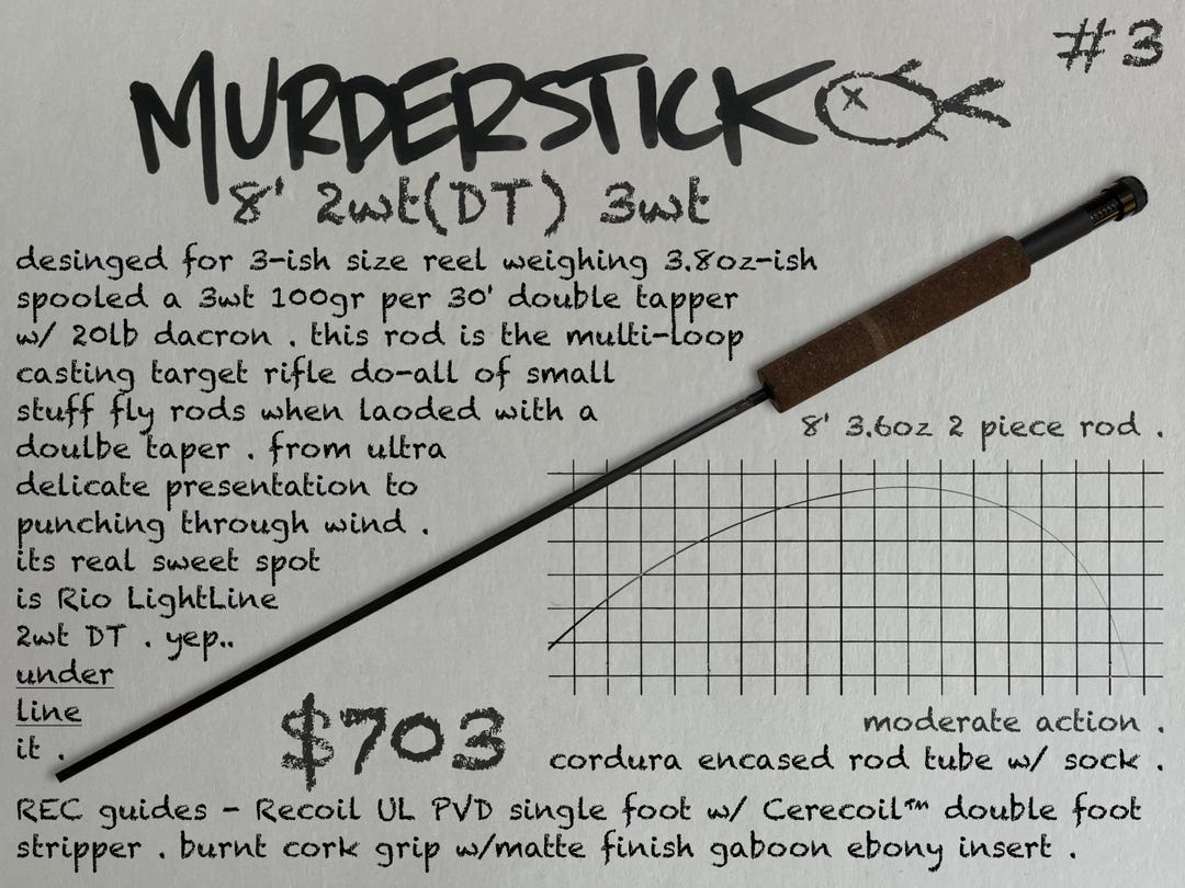 8' Flyrod 3wt - Light Fly Rod - Etsy