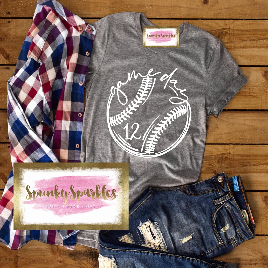 Game Day Baseball Shirt, Baseball Mom T-shirt, Baseball Fan Shirt ...