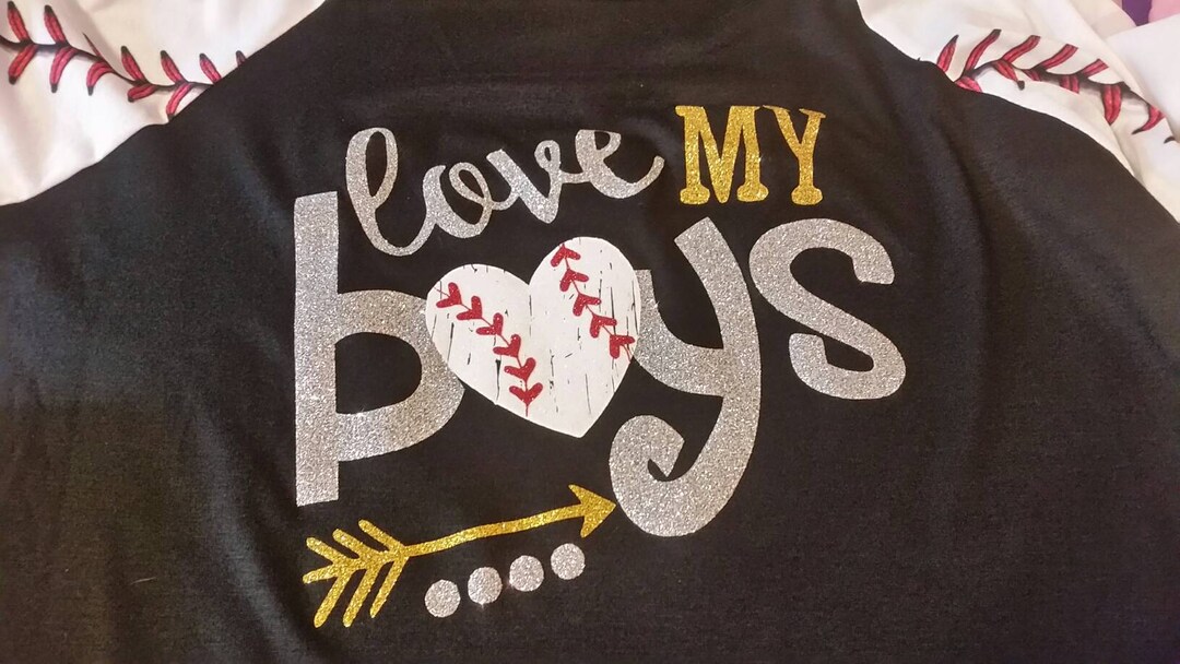 Love My Baseball Boys Shirt, Baseball Shirt, Baseball Mom Shirt, Love ...