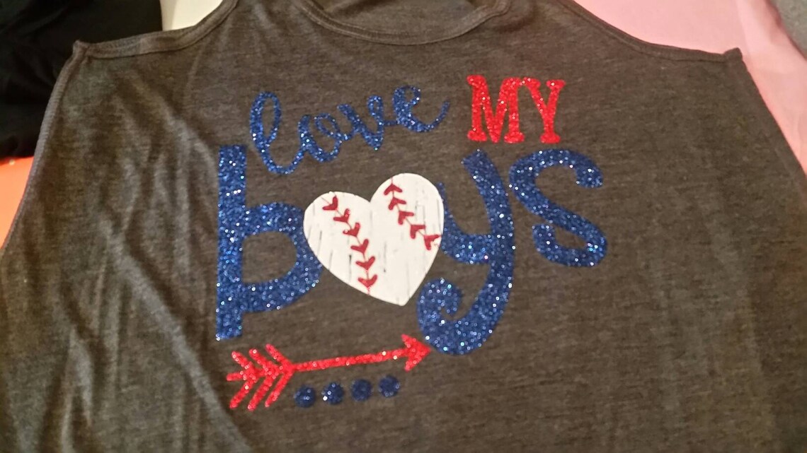 Love My Baseball Boys Shirt Baseball Shirt Baseball Mom - Etsy