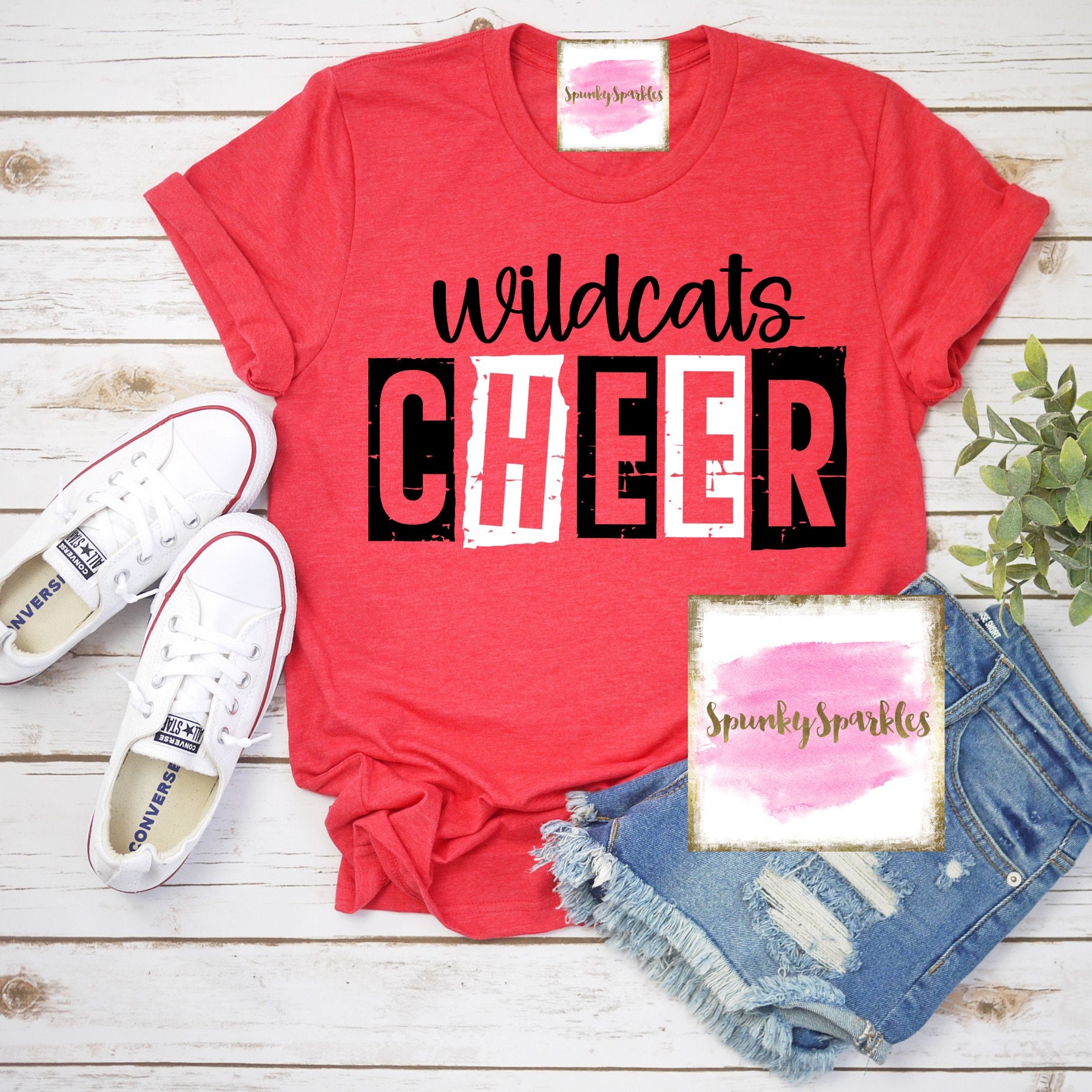 Cheer Shirt, Personalized Team Cheerleading T-shirt, Custom ...