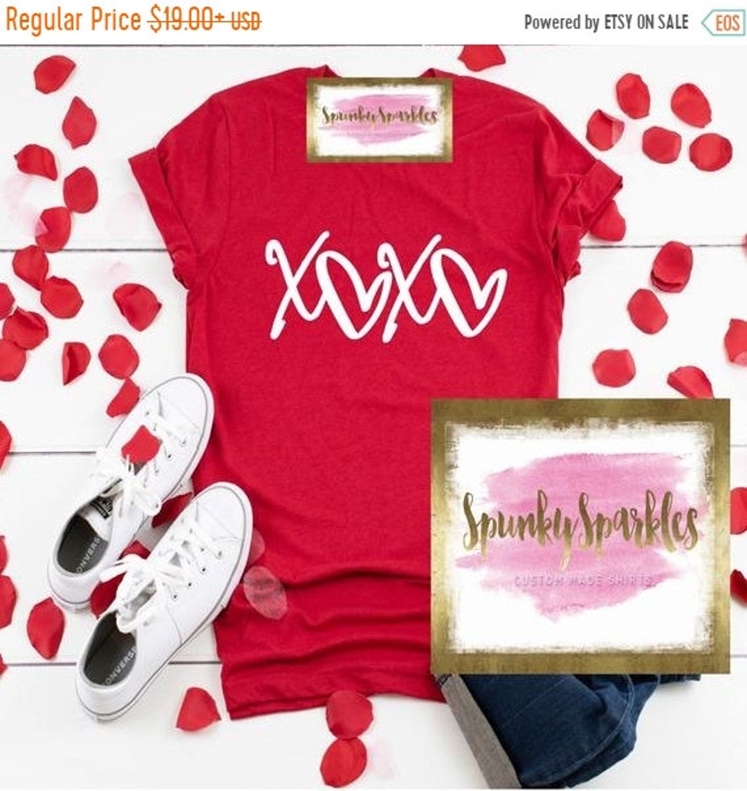 XOXO Valentines Shirt, XOXO T-shirt, Self Love Shirt, Love and Kisses ...