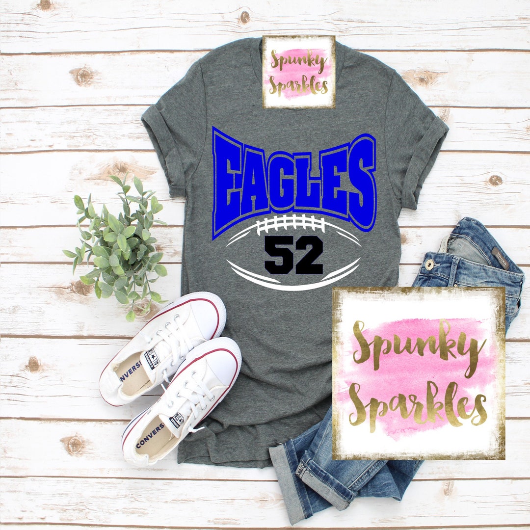 Spirit Shirt, Football Mom Shirt, Custom Football T-shirt, Football ...