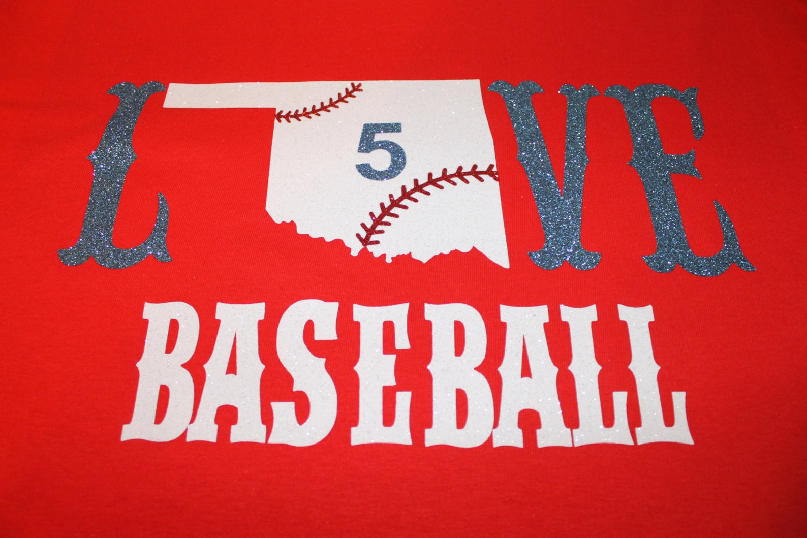 Love State Baseball Shirt State Baseball T-Shirt Baseball | Etsy