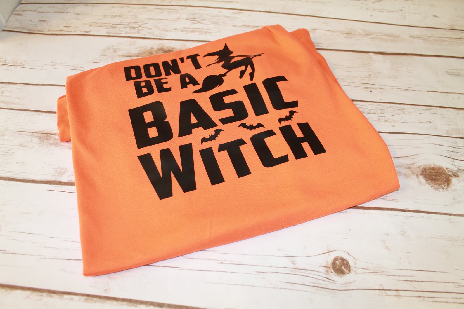 Don't Be A Basic Witch Halloween Shirt, Women's Unisex Tee - Etsy
