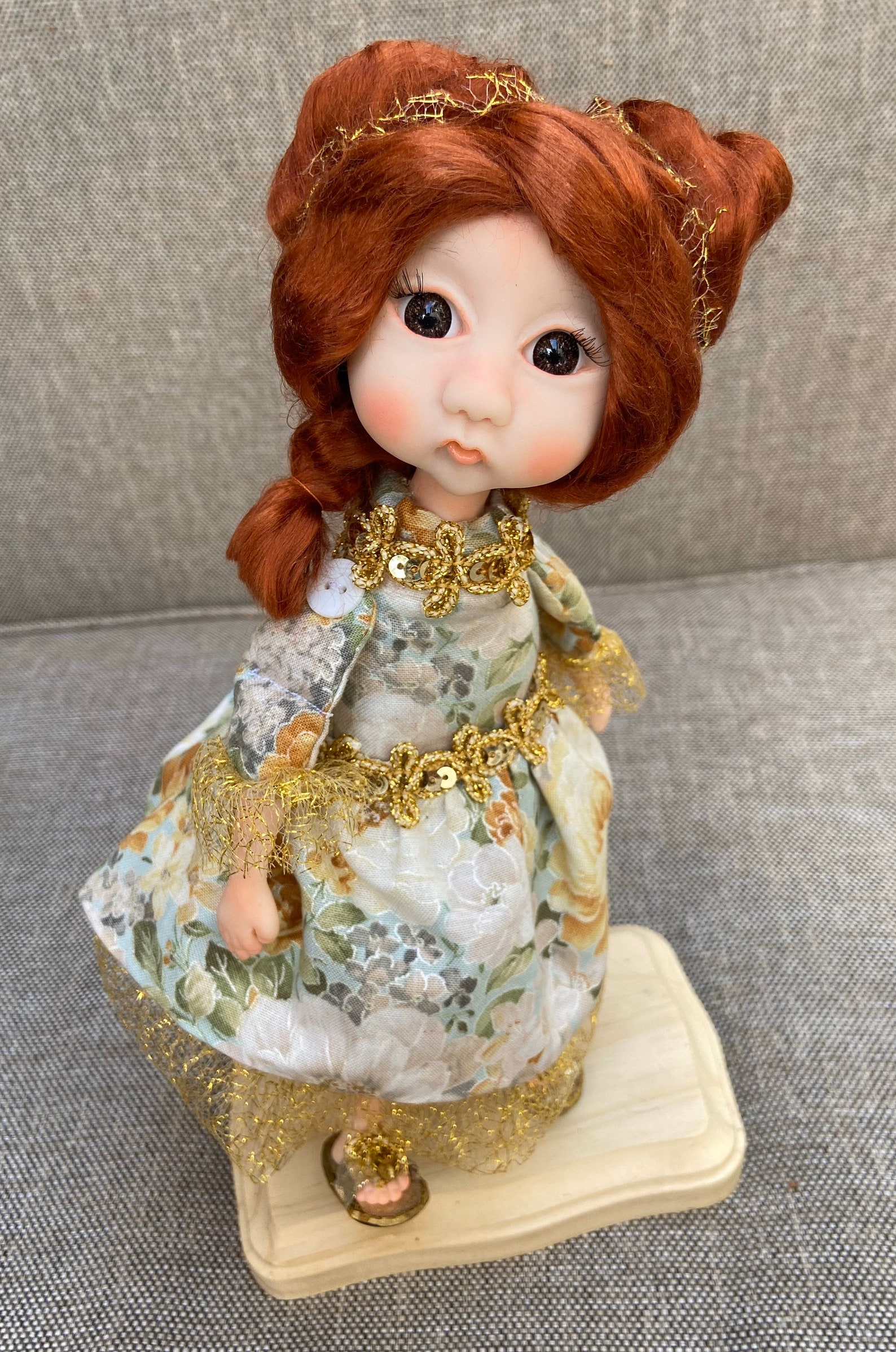 Hand Sculpted Polymer Clay Art Doll OOAK Art Doll for Home - Etsy