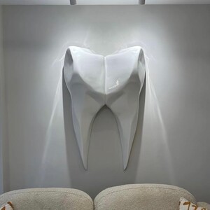 Tooth Wall Decor Sculpture 3 for Dental Clinic – Unique 3D Wall Art for ...
