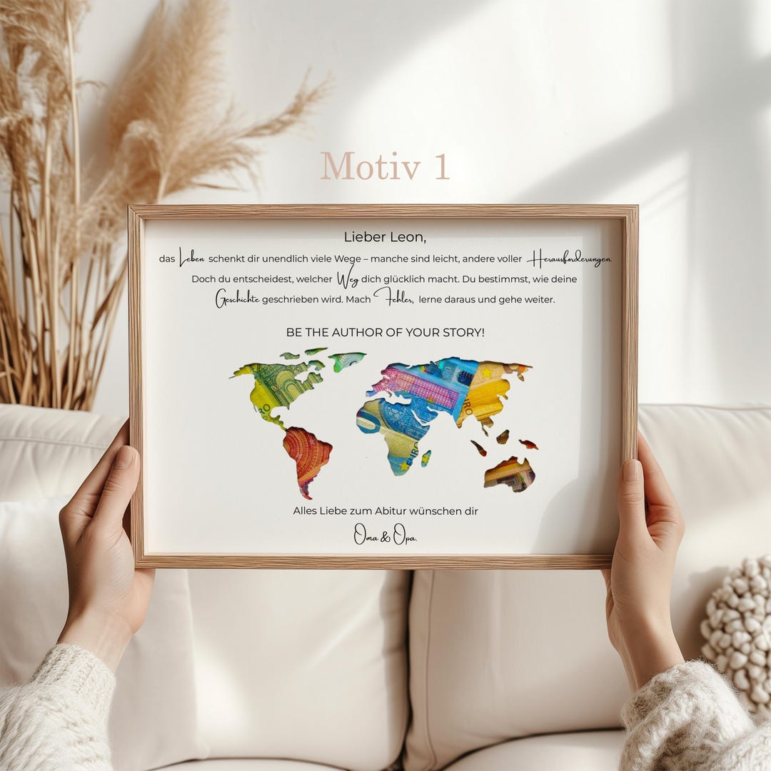 Graduation Gift Personalized Money Gift Graduation Girl Boy Souvenir ...