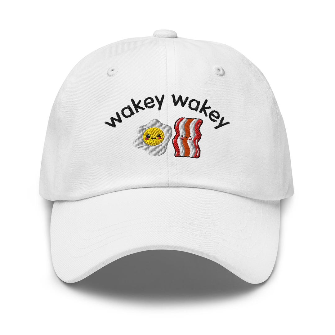 Wakey Wakey Eggs and Bakey Hat | Bacon and Eggs Hat | Breakfast ...