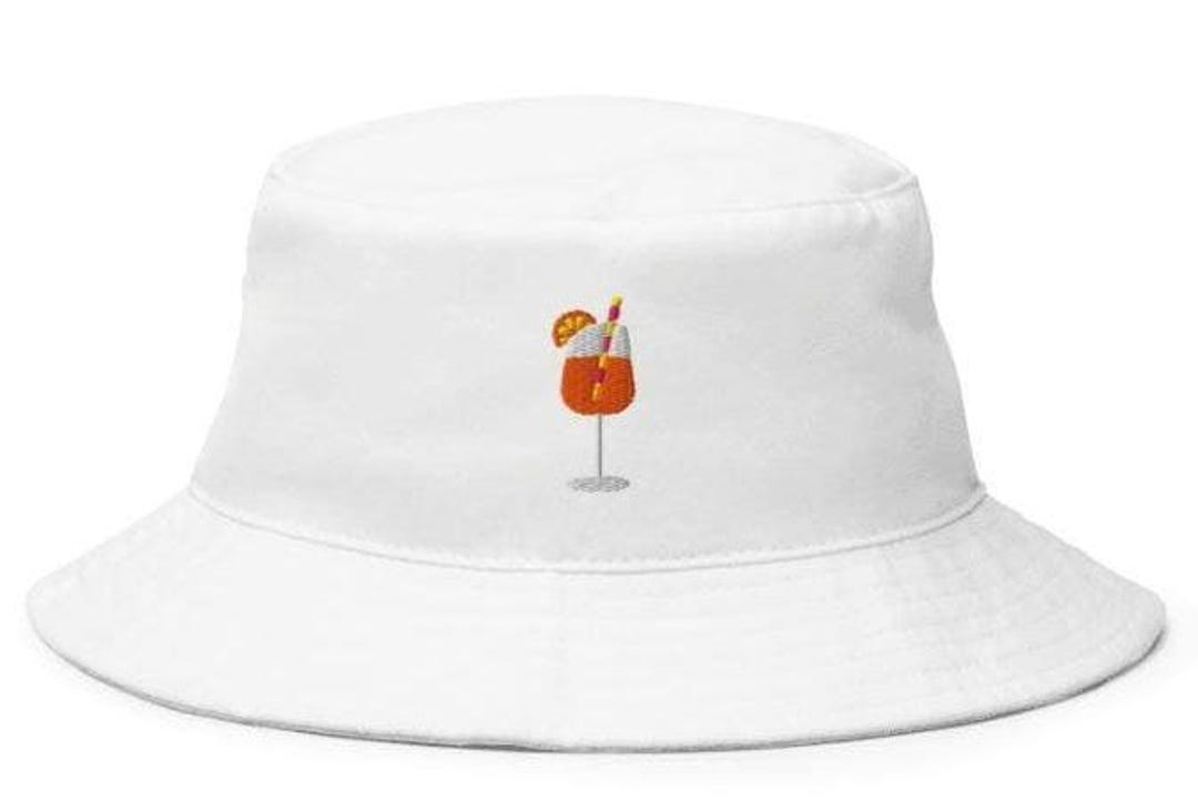 Aperol Spritz Embroidered Hat | Spritz Lover | Aperol Bucket | Day ...