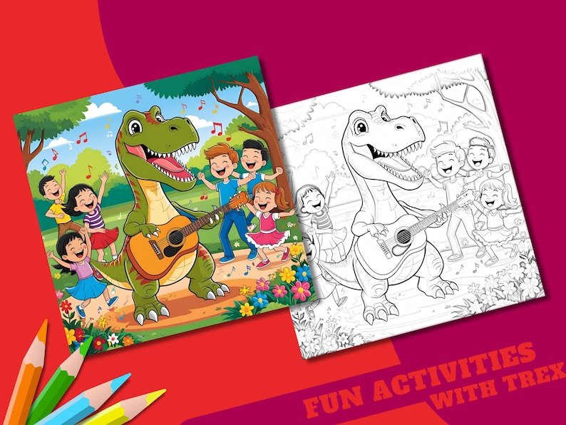 Dinosaurs T-rex Tyrannosaurus Rex Coloring Pages for Kids Trex ...