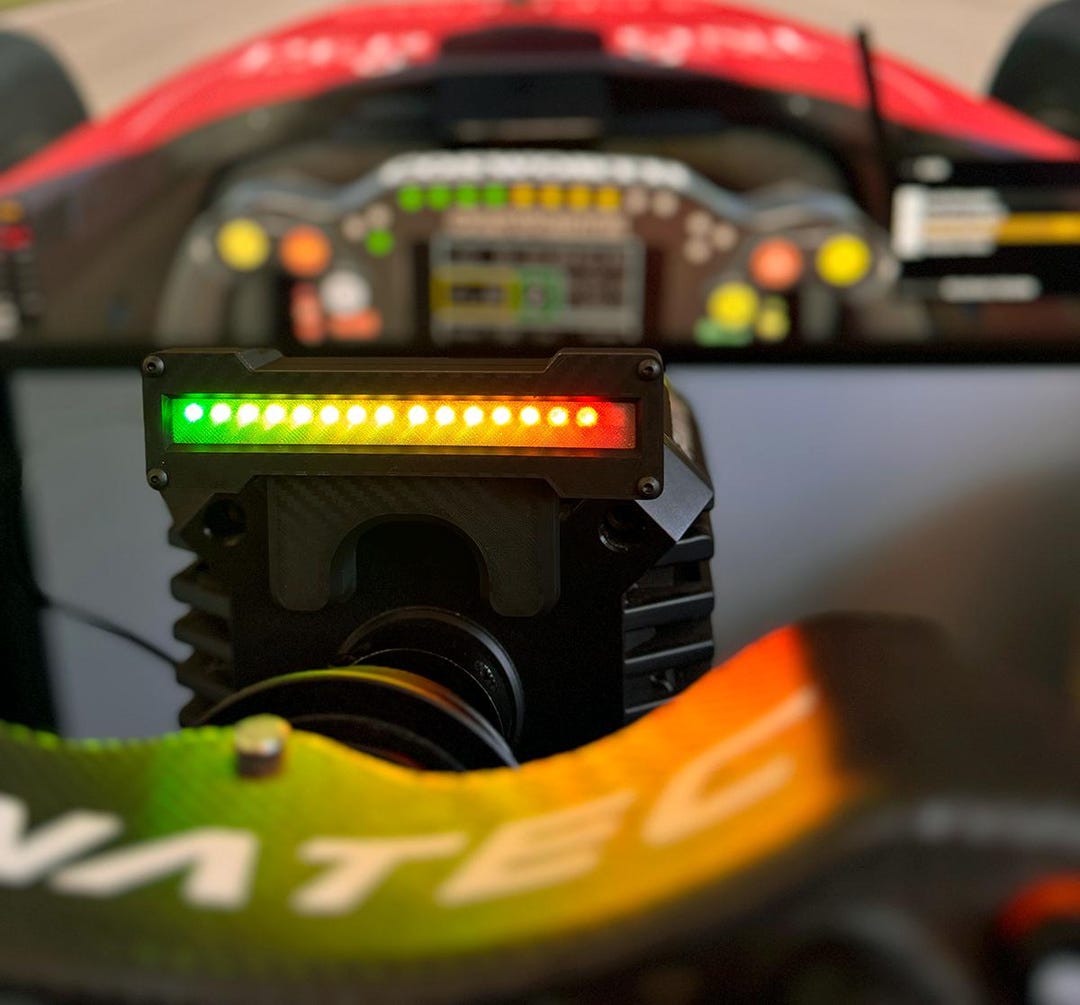 Sim Racing Digital RPM + Shift Gauge for Simhub | USB Cable + T-nuts ...