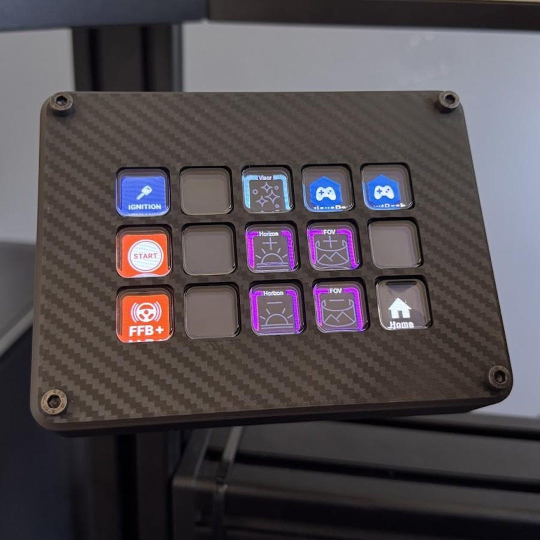 Sim Racing Stream Deck Mk 1 & Mk 2 Enclosure | VESA Mount Option | Free ...